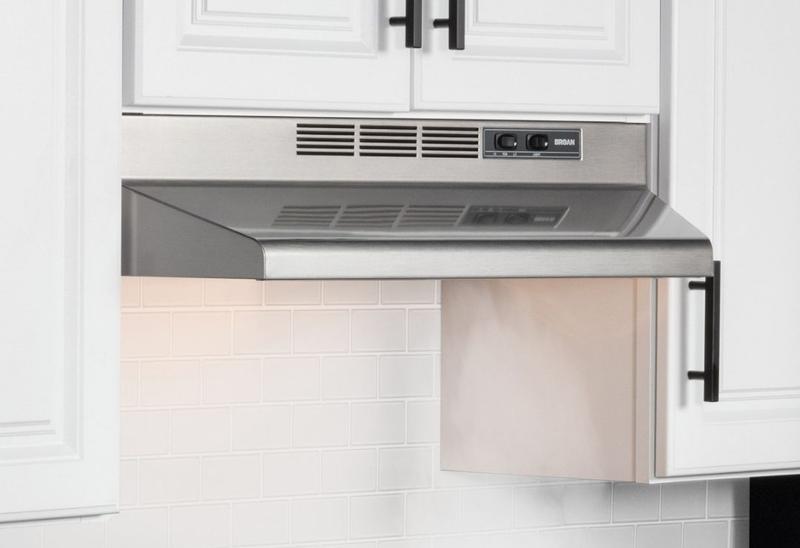 Broan 30-in Convertible 230-CFM Fingerprint Resistant Stainless-steel ...