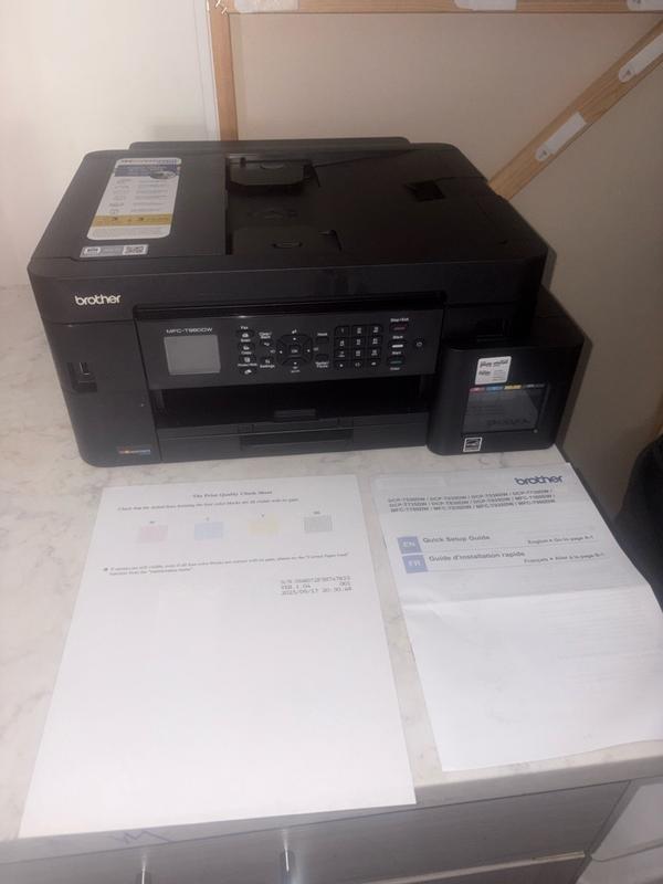 Brother MFCT980DW INKvestment Tank 980 Wireless and Ethernet Color ...