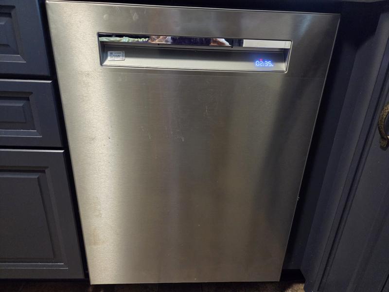 Bosch 500 Series 24-in Top Control Smart Built-In Dishwasher With Third ...