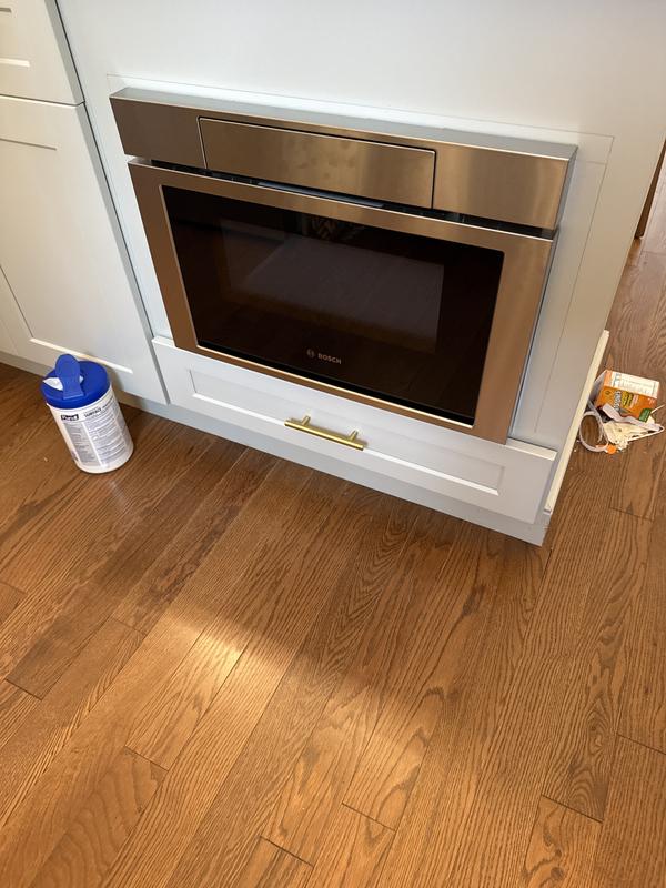 Bosch 24-in 1.2-cu ft 1500-Watt Microwave Drawer (Stainless Steel ...