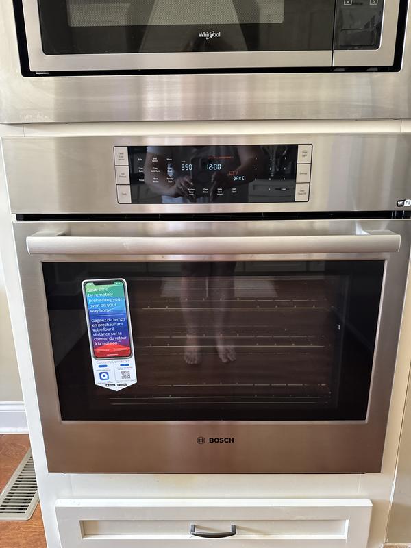Bosch 800 Series 30-in Single Electric Wall Oven Convection European ...