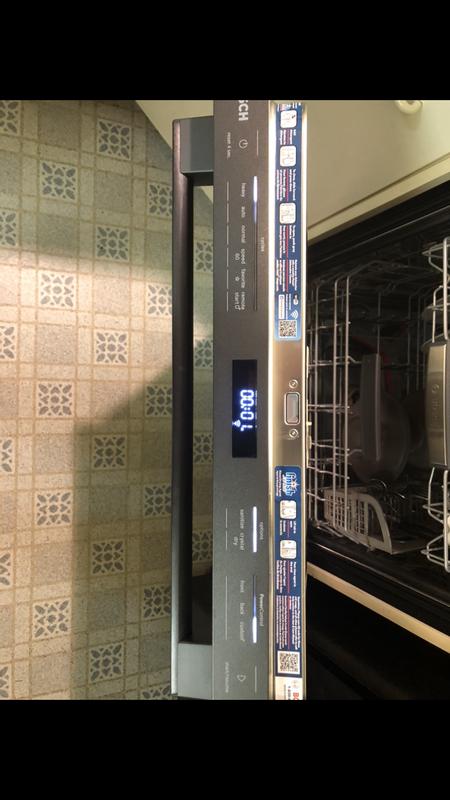 Bosch 800 Series 24-in Top Control Smart Built-In Dishwasher With Third ...