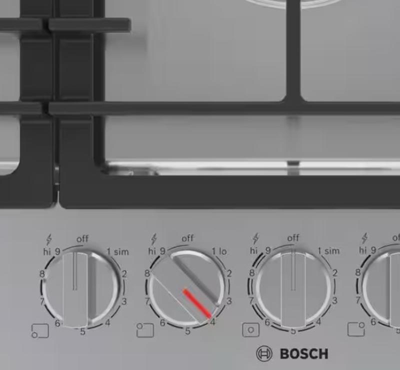 Bosch 800 Series 36-in 5 Burners Stainless Steel Gas Cooktop NGM8659UC ...