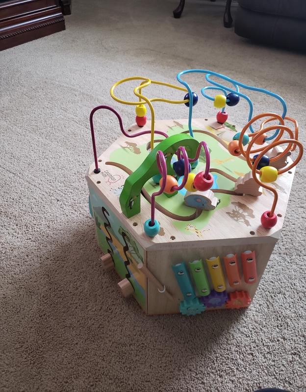 Preschool Play Lab Wooden Activity Learning Cube | Bed Bath & Beyond