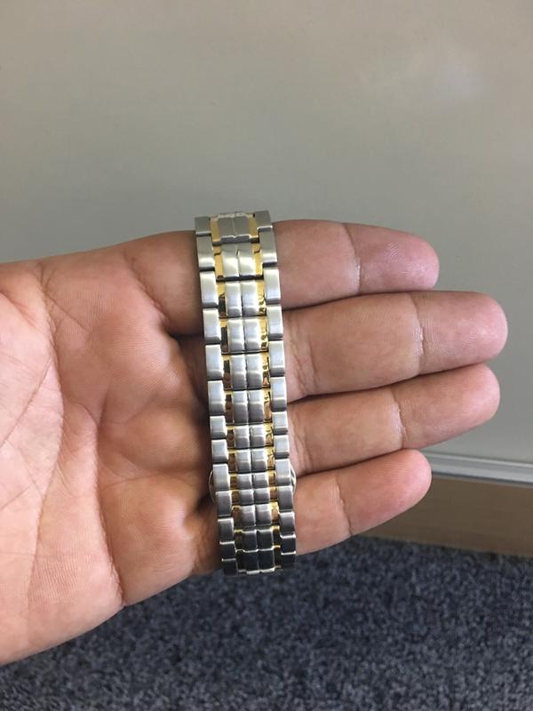 Bulova Men's Chronograph Precisionist Two-Tone Stainless Steel Bracelet ...