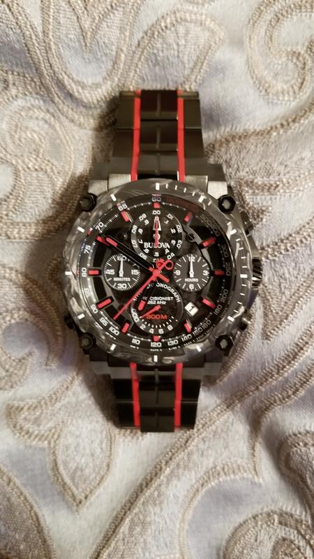 Bulova Precisionist Men's 46mm 98B313 Champlain Watch | Bed Bath & Beyond
