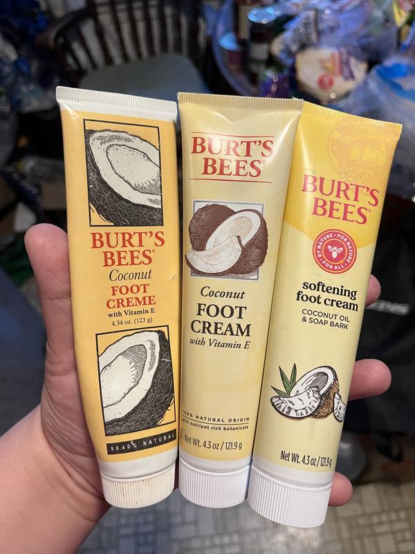 Burt's bees foot cream store