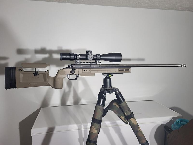 Bushnell 5-30x 56mm Match Pro Rifle Scope, 34mm Tube, Illuminated DM2 ...