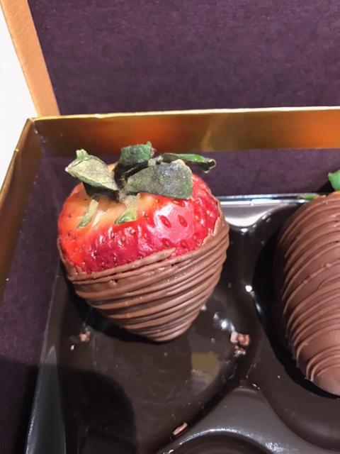 Moldy Chocolate Covered Strawberries