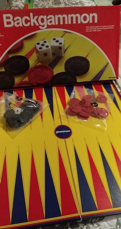 Pressman Toys - Backgammon Game With Fold Up Board - Macy's