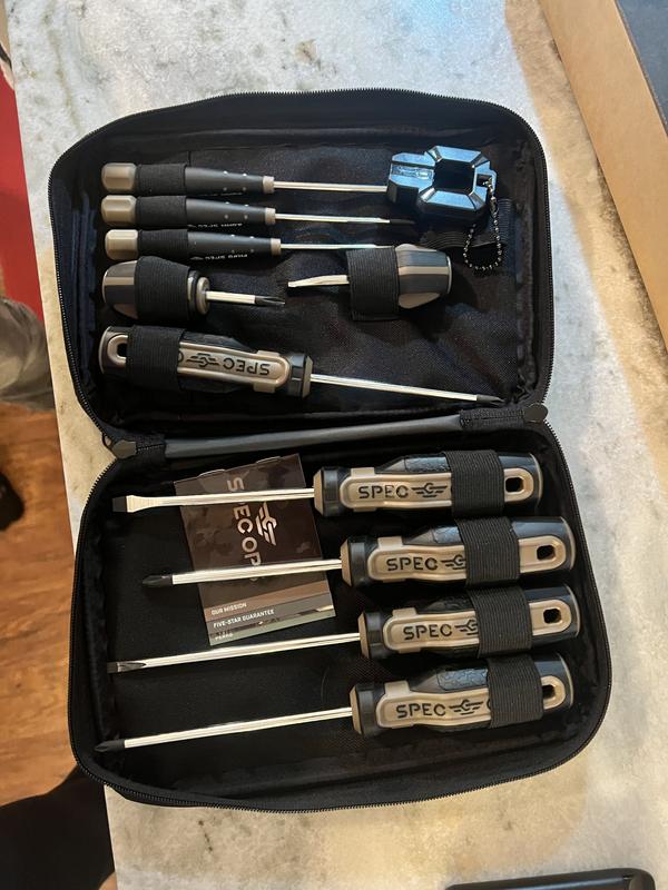 Spec Ops Tools 10 Piece Screwdriver Set 10-Piece Magnetic Variety Pack ...