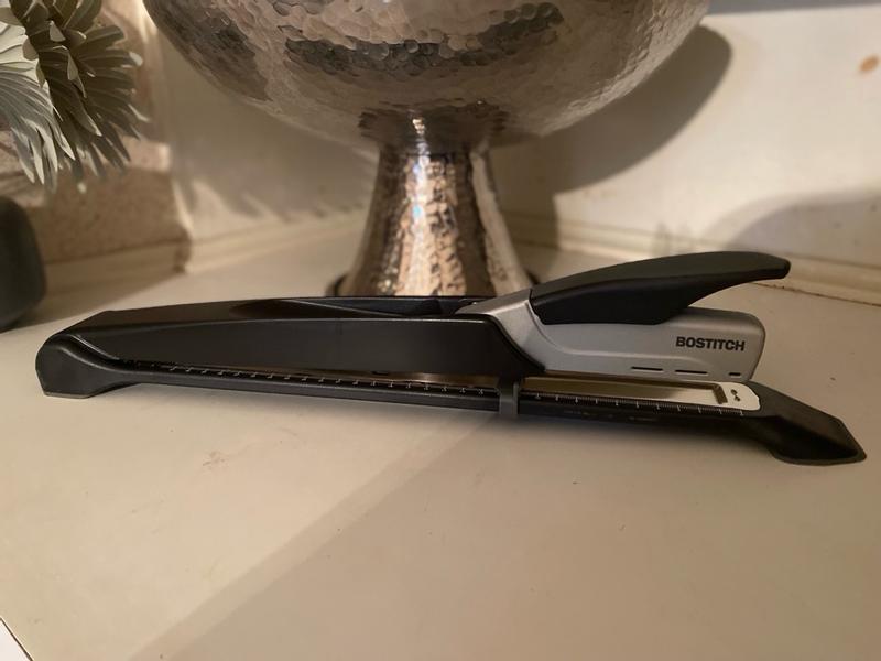 PaperPro Long Reach Stapler, Silver and Black at Lowes.com