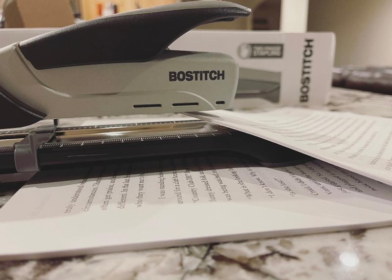 PaperPro Long Reach Stapler, Silver and Black in the Staplers & Hole ...