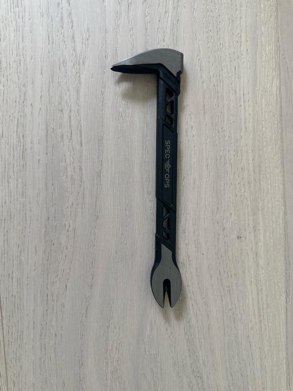 Spec Ops Tools 11 Nail Puller Cats Paw Pry Bar, High-Carbon Steel 11-in High Carbon Steel Claw ...