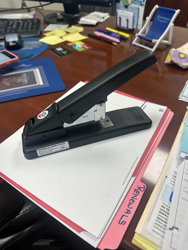 Bostitch Stanley Nojam Desktop Heavy Duty Stapler 60 Sheet Capacity ...