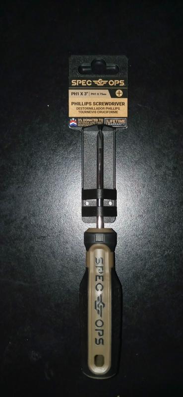 Spec Ops Tools Phillips Screwdriver, 2 x 4-in Magnetic Phillips ...