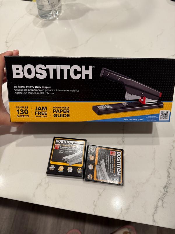 Bostitch Antimicrobial Heavy Duty Stapler Black Metal at Lowes.com