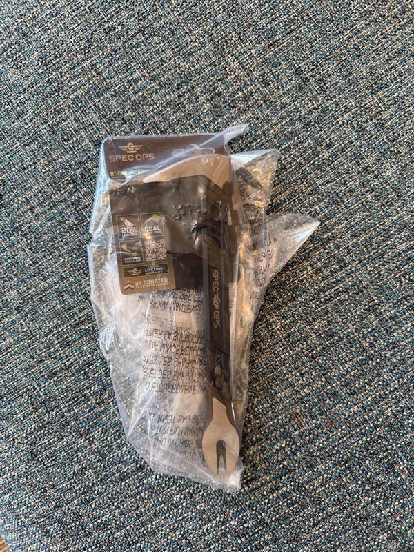 Spec Ops Tools 11 Nail Puller Cats Paw Pry Bar, High-Carbon Steel 11-in High Carbon Steel Claw ...