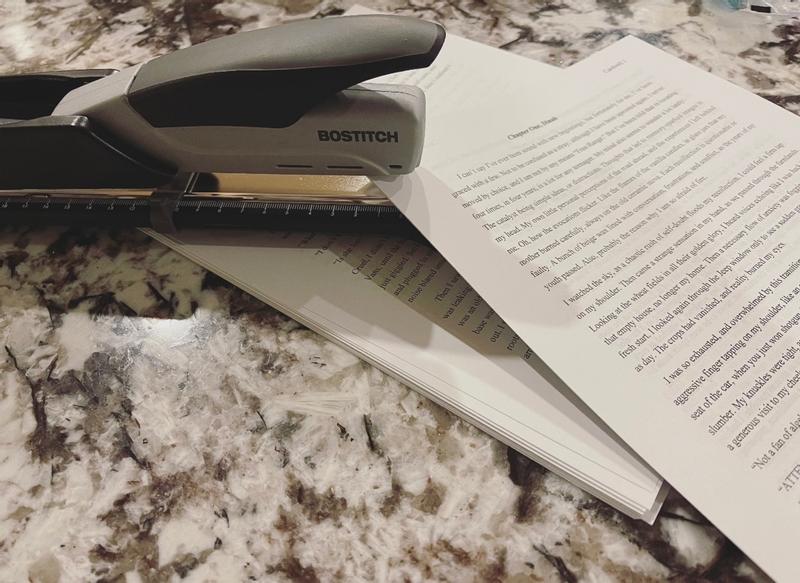 PaperPro Long Reach Stapler, Silver and Black in the Staplers & Hole ...