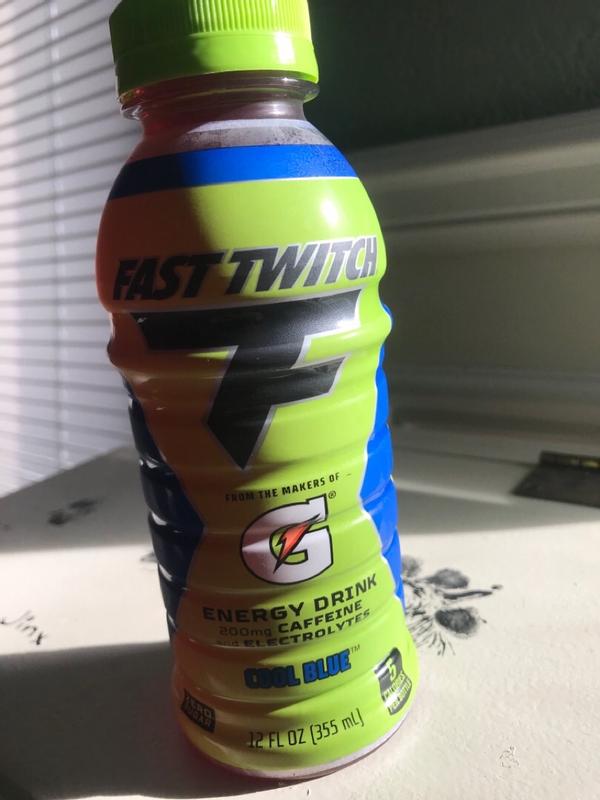 Fast Twitch 12-fl oz Cool Blue Sports Drink 876063811910 at Lowes.com
