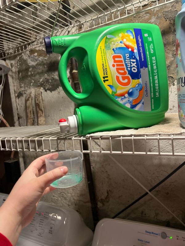 Gain Ultra OXI Waterfall Delight HE Laundry Detergent 134 Loads 194 -fl ...