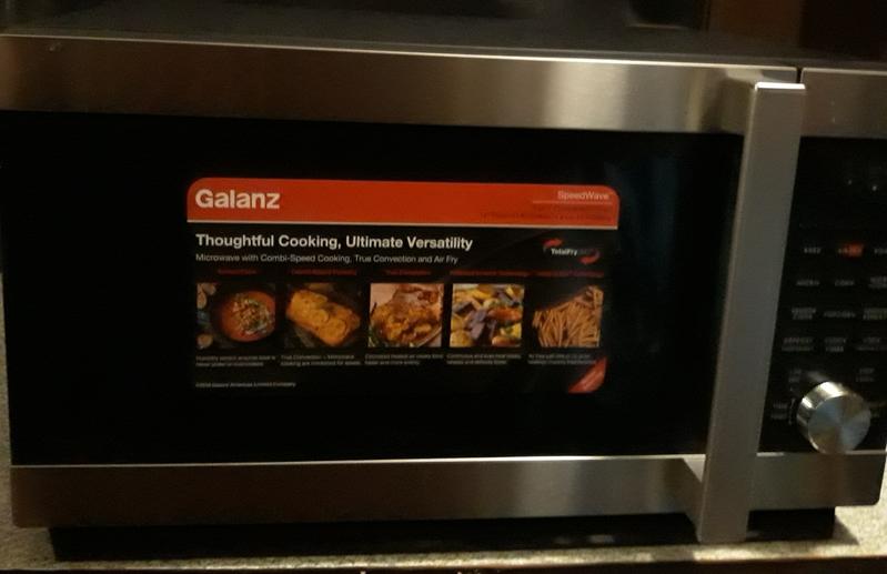 Galanz SpeedWave Counter Top 3 in 1 Air Fry, Microwave, Convection Oven ...