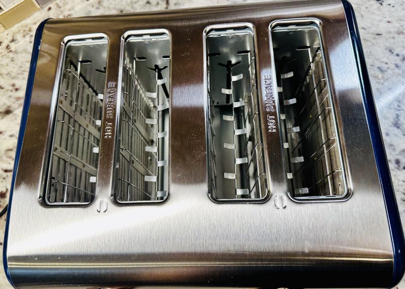JOY Kitchen Stainless Steel 4-Slice Toaster (1800-Watt) in the Toasters ...