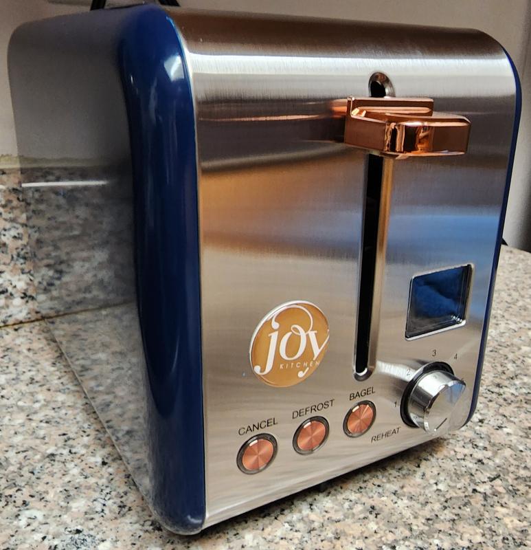 JOY Kitchen Stainless Steel 2-Slice Toaster (900-Watt) in the Toasters ...