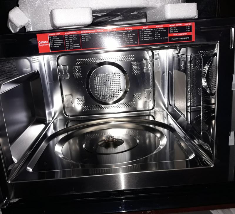 Galanz SpeedWave Counter Top 3 in 1 Air Fry, Microwave, Convection Oven ...