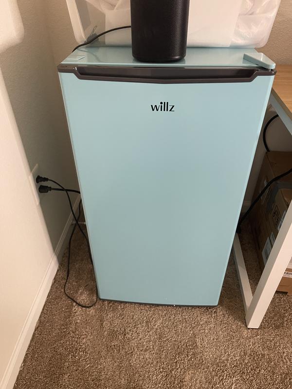 Willz 0.39-Cu. Feet Mini Fridge with Freezer ( Blue ) at Lowes.com