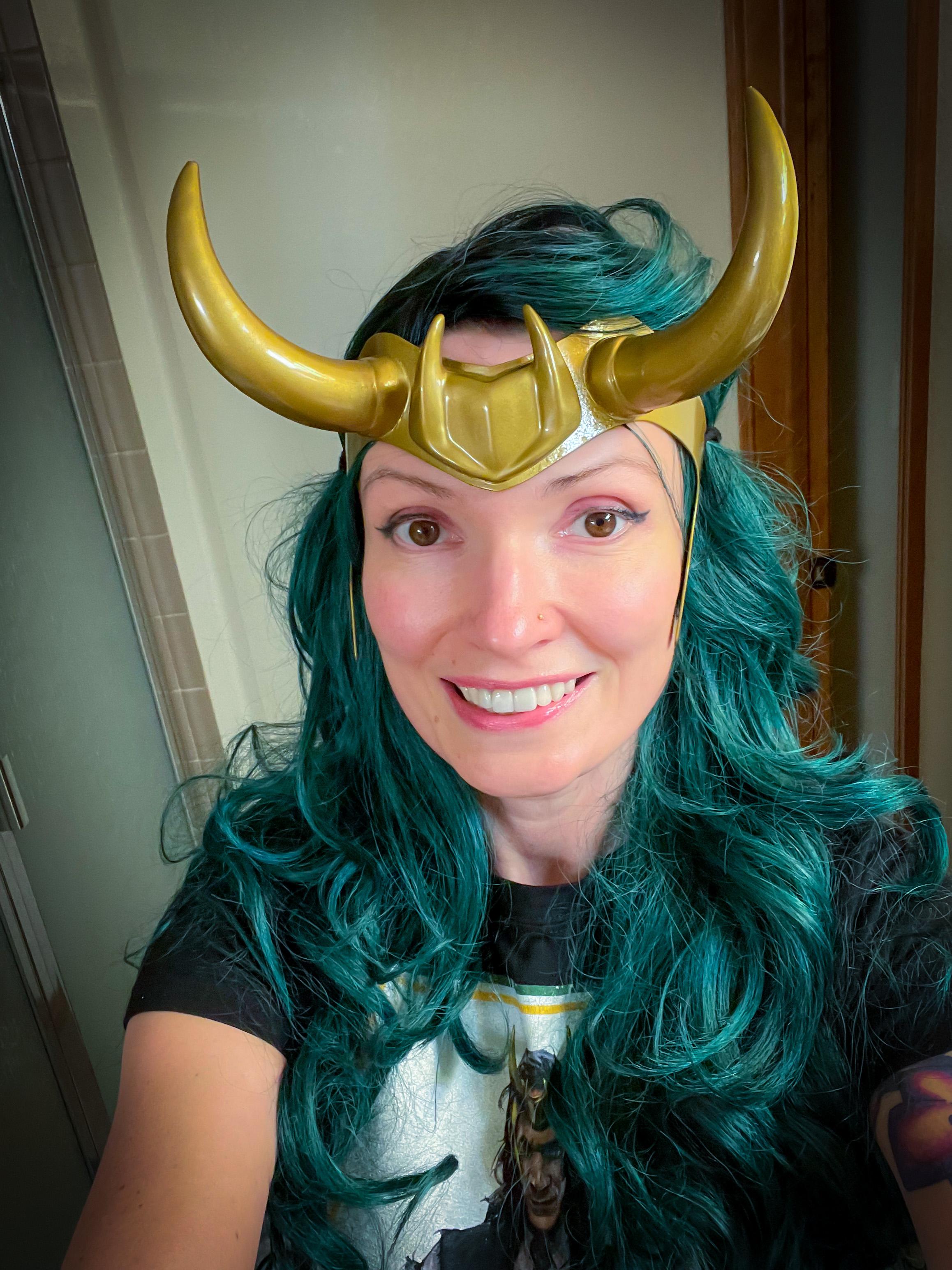 Loki Avengers Helmet Back