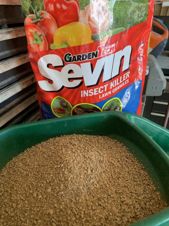Sevin Granules 10 -lb Lawn insect control in the Pesticides department ...