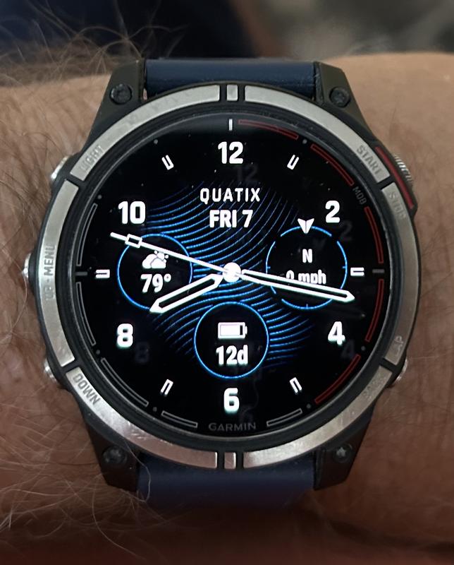 Garmin quatix 7 - Sapphire Edition - Paddle