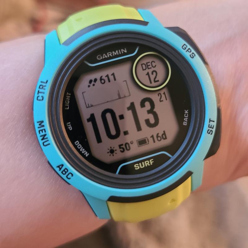 Garmin Surf Edition Instinct 2S Watch - Accessories