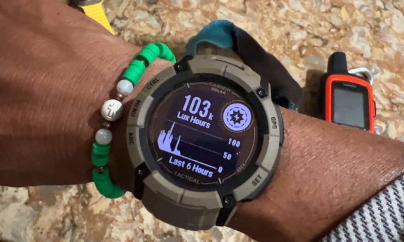 Garmin Instinct 2X Solar Tactical Edition Smart Watch with Garmin Instinct 2X Solar Tactical Edition Smart Watch with