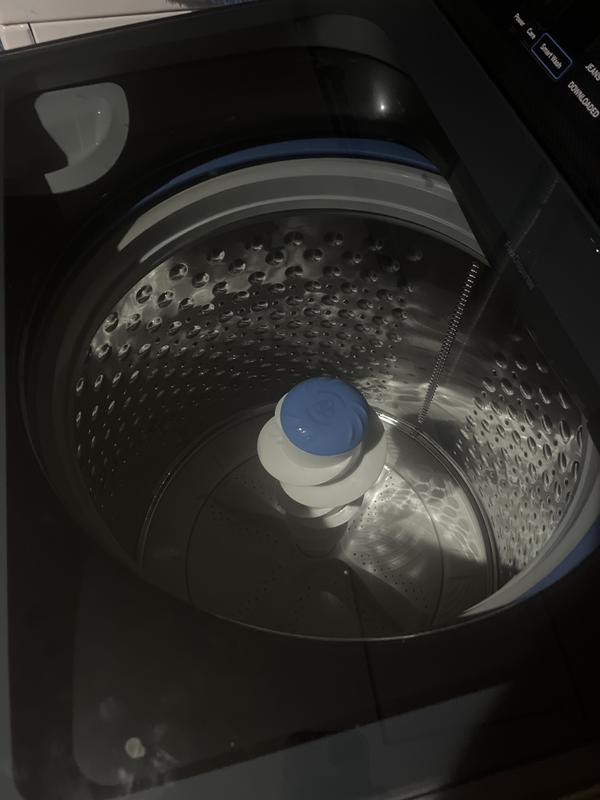 GE Profile 5.3-cu ft High Efficiency Agitator Smart Top-Load Washer ...