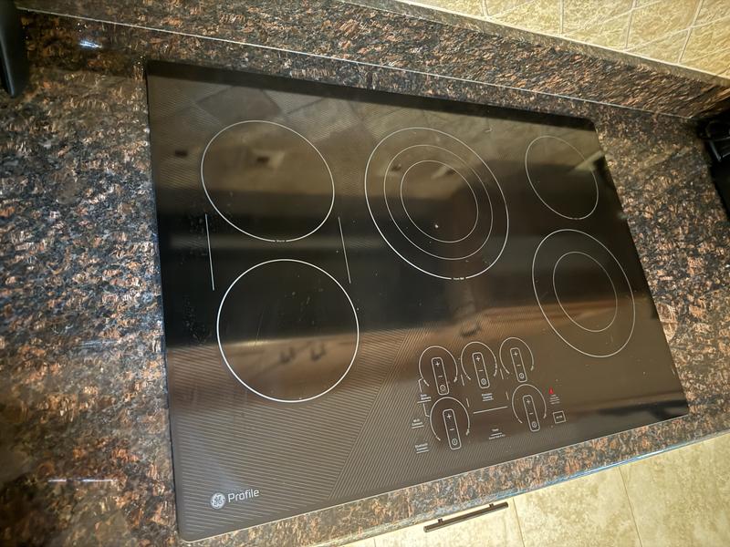 GE Profile 30-in 5 Burners Smooth Surface (Radiant) Stainless Steel ...