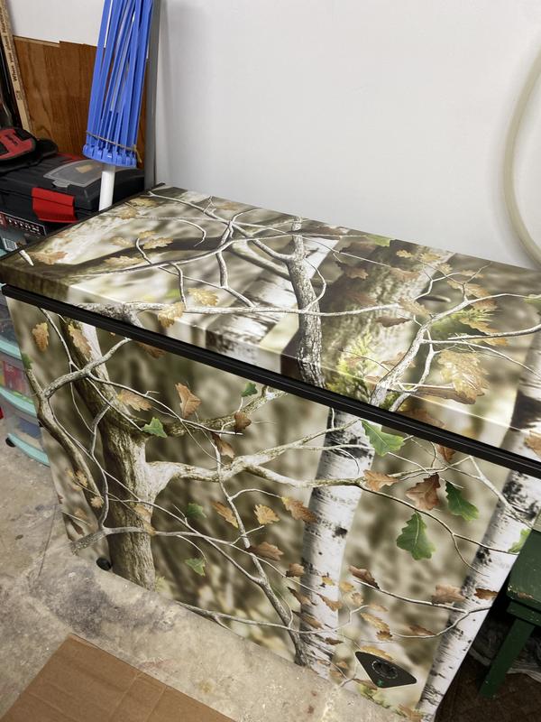 GE Garage Ready 7-cu ft Manual Defrost Chest Freezer (Camouflage ...