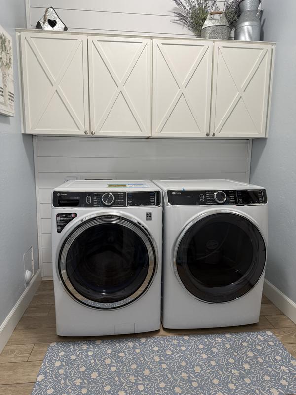 Shop GE Profile UltraFresh Stackable Front-Load Washer & Vented Gas ...