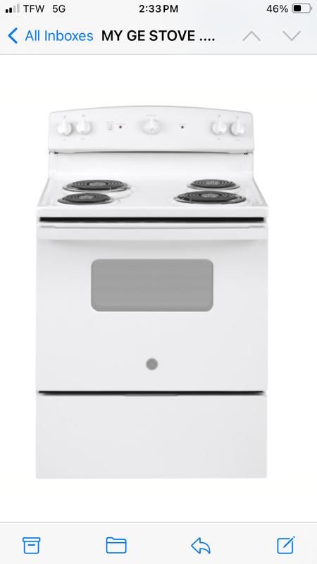 GE 30-in 4 burners 5.0-cu ft Freestanding Electric Range ( Black ) in ...