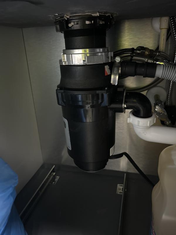 GE Continuous feed 1/3-HP Septic Safe Corded Garbage Disposal in the ...