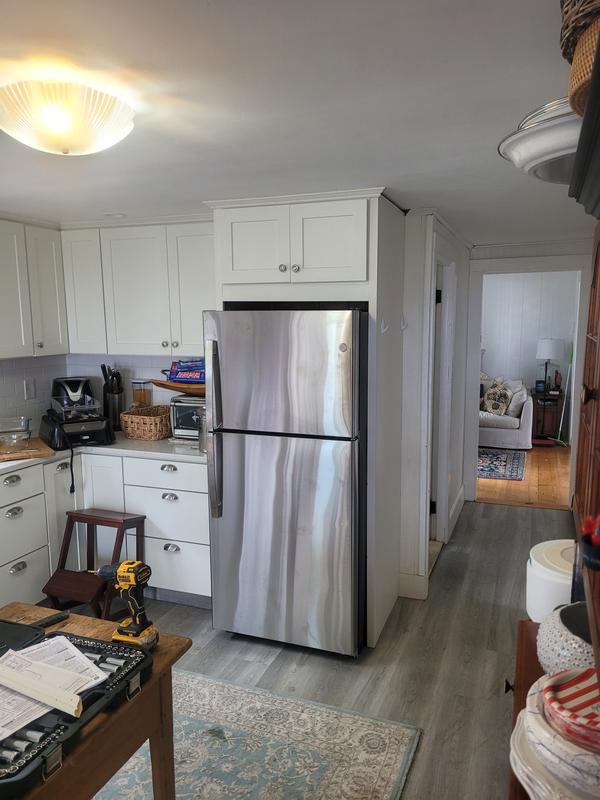 GE 19.1-cu ft Top-Freezer Refrigerator (Stainless Steel) ENERGY STAR ...