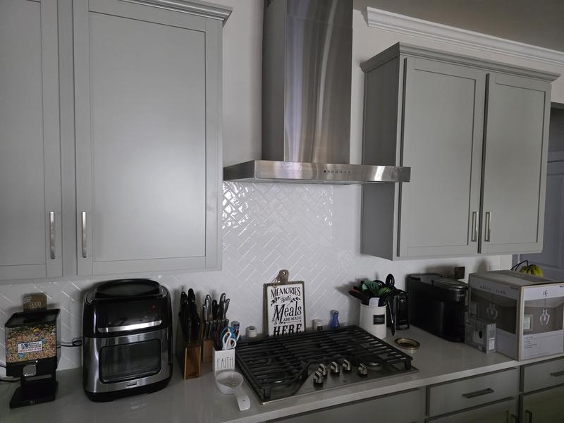 GE 30-in Convertible 350-CFM Stainless Steel Wall-Mounted Range Hood ...