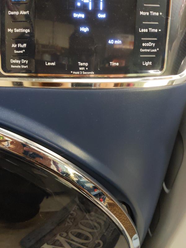GE Profile 7.8-cu ft Stackable Steam Cycle Vented Smart Electric Dryer ...