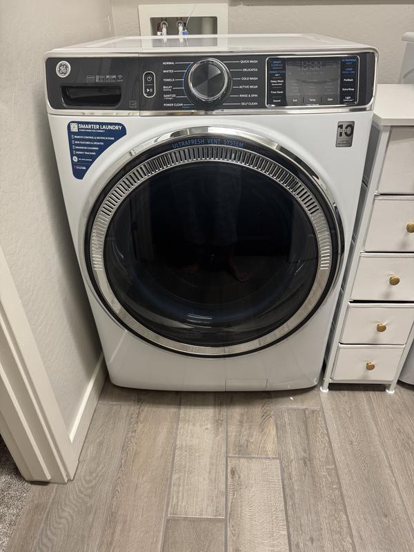 GE UltraFresh Vent System 5-cu ft Stackable Steam Cycle Smart Front ...
