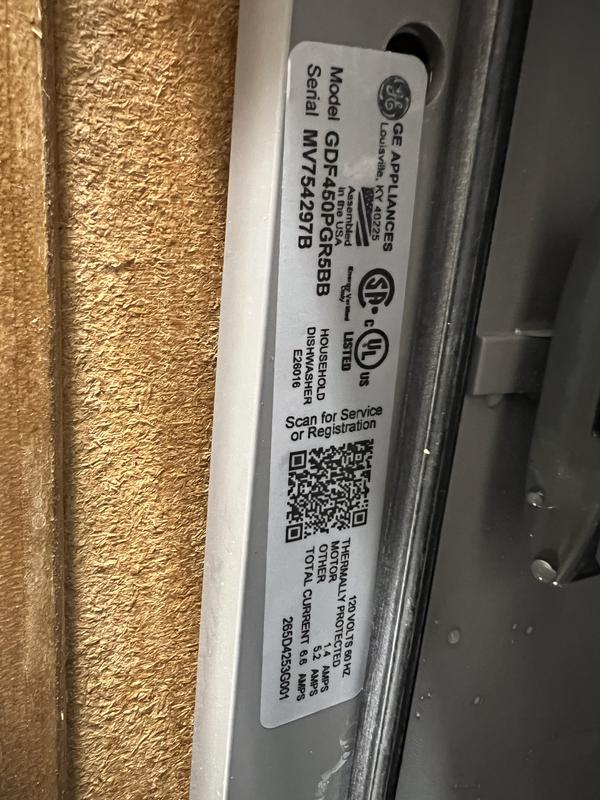 GE Dry Boost 24-in Front Control Built-In Dishwasher (Stainless Steel ...