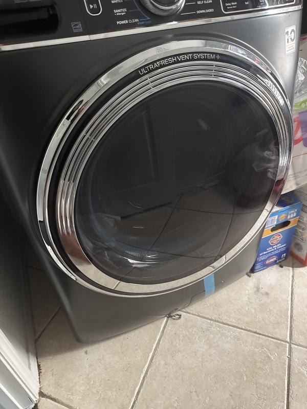 GE Profile UltraFresh Vent System 5.5-cu ft Stackable Steam Cycle Smart ...