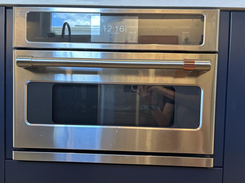 Cafe Advantium 1.7-cu ft 975-Watt 26.75-in Smart Built-In Microwave ...