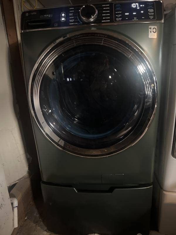 GE Profile UltraFresh Vent System 5.5-cu ft Stackable Steam Cycle Smart ...