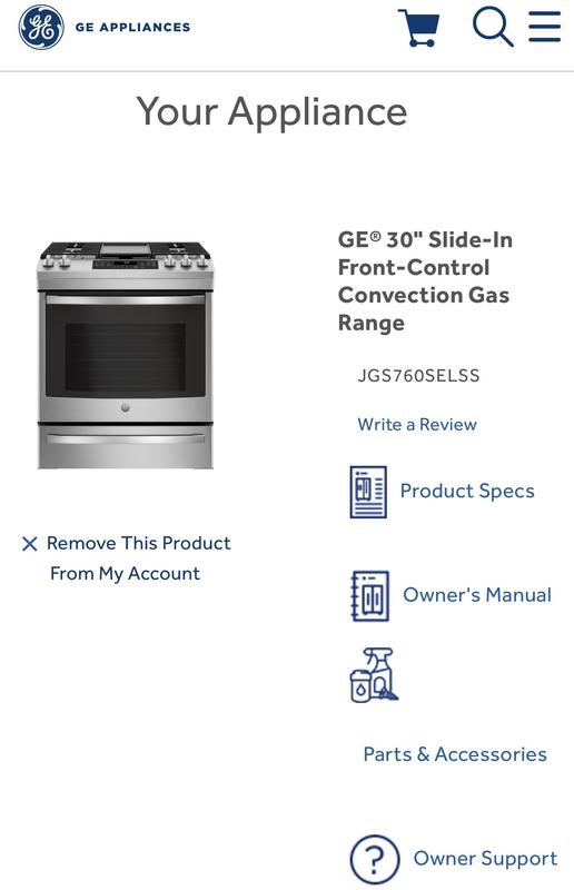GE 30-in 5 burners 5.6-cu ft Convection Oven Slide-In Natural Gas Range ...